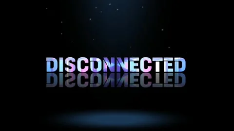 Disconnected Stock Footage ~ Royalty Free Stock Videos | Pond5