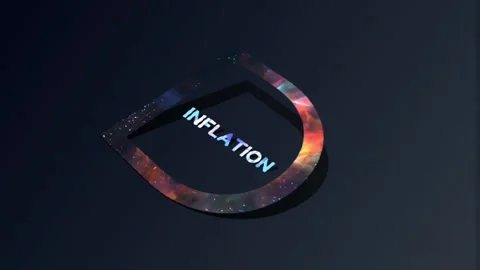 3D Animation Graphics Design, INFLATION ... | Stock Video | Pond5