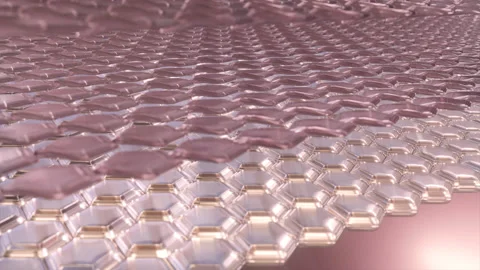 3D Animation Hexagonal skin layer and re... | Stock Video | Pond5