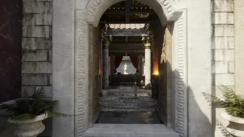 3d animation of a historical ancient rom... | Stock Video | Pond5