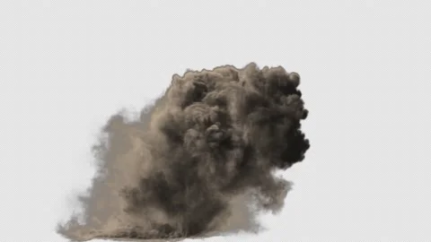 3D Animation Of large Smoke Effect, Incl... | Stock Video | Pond5