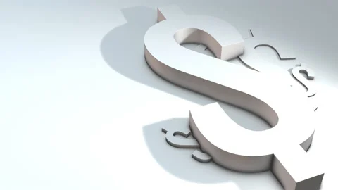 3d animation of a letter of the alphabet... | Stock Video | Pond5