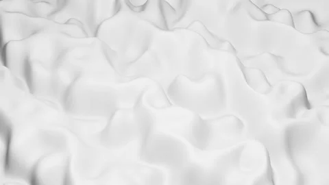 3D Animation Loop white wave.Future geom... | Stock Video | Pond5