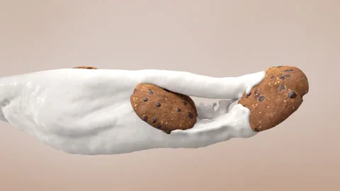 3D animation milk liquid splash pass coo... | Stock Video | Pond5