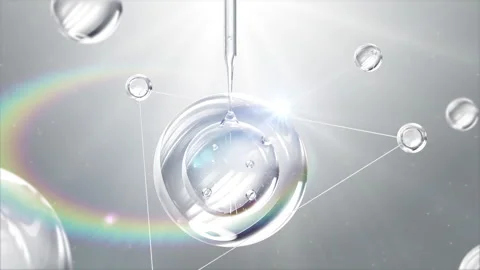 3D animation molecule macro atom cell Se... | Stock Video | Pond5