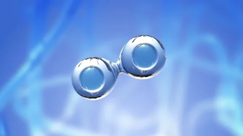 3D animation molecule macro atom cell Se... | Stock Video | Pond5