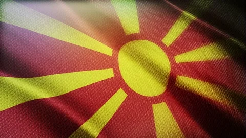 3D animation of The National flag of nor... | Stock Video | Pond5