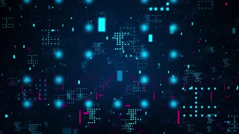 3D Animation of Neural Network Artificia... | Stock Video | Pond5