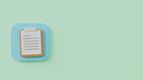 Notepad 3D Stock Video Footage | Royalty Free Notepad 3D Videos | Pond5