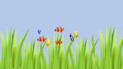 Animated Fish Tank Stock Video Footage | Royalty Free Animated Fish ...