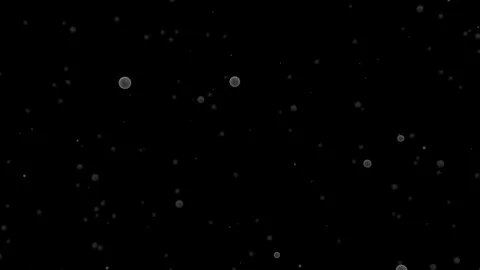 3D animation of particles floating with ... | Stock Video | Pond5