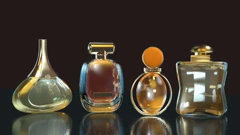 Perfume Animation 3D Stock Footage ~ Royalty Free Stock Videos | Pond5