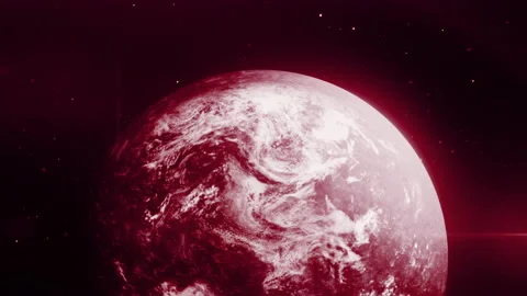 3D animation with planet in space. Motio... | Stock Video | Pond5