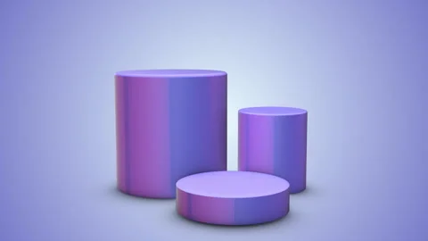 3d animation podium packaging presentati... | Stock Video | Pond5