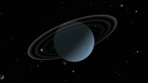 Uranus Planet Animation Stock Video Footage | Royalty Free Uranus ...
