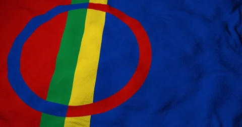 Sami Flag Stock Footage ~ Royalty Free Stock Videos | Pond5