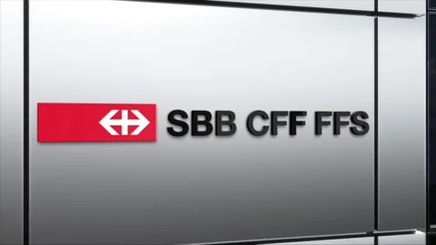 3D Animation of SBB CFF FFS Logo On Corp... | Stock Video | Pond5