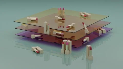 3D Cosmetics Animation Stock Videos – Royalty-Free HD & 4K Videos