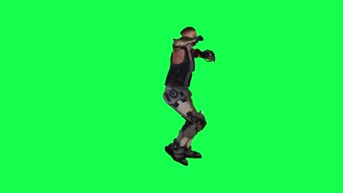 3D animation of a soldier dancing hip-ho... | Stock Video | Pond5