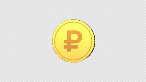 3D Animation of Spinning gold coin with ... | Stock Video | Pond5