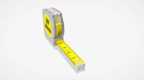 Tape Measure Animation Stock Video Footage | Royalty Free Tape Measure ...