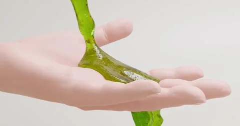 3D animation of a thick, green gel flowi... | Stock Video | Pond5