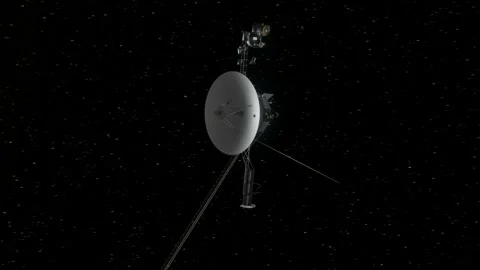 Voyager Space Probe Stock Footage ~ Royalty Free Stock Videos | Pond5