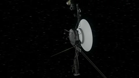Voyager Space Probe Stock Footage ~ Royalty Free Stock Videos | Pond5
