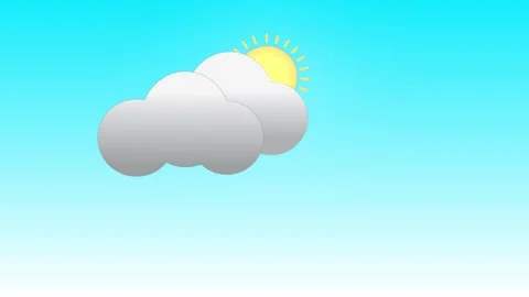 Weather Background Animation Stock Video Footage | Royalty Free Weather ...
