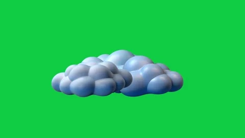 Clouds Green Screen Stock Footage ~ Royalty Free Stock Videos | Pond5