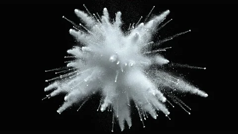 Explosion Particles 2D Stock Video Footage | Royalty Free Explosion ...