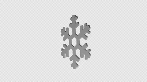 Snowflake 3D Stock Video Footage | Royalty Free Snowflake 3D Videos | Pond5
