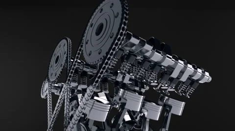 Engine Animation Stock Video Footage | Royalty Free Engine Animation ...