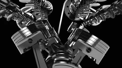 Four Stroke Diesel Engine Animation Download 2D Animation Of Petrol