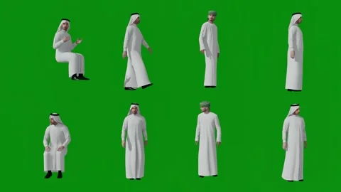 Animated People Talking Stock Video Footage | Royalty Free Animated ...