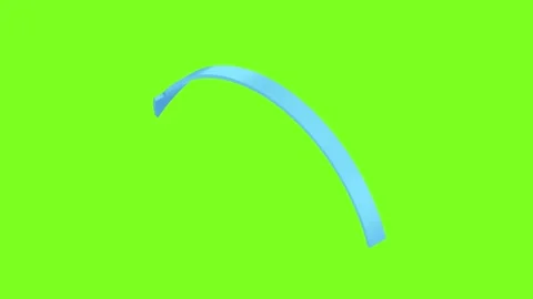 3d arrow icon on green screen, direct sy... | Stock Video | Pond5