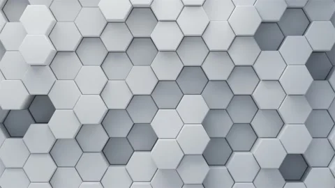 3D background loop animation in gray ton... | Stock Video | Pond5