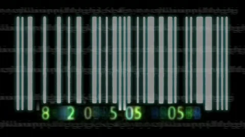 Barcode Animation Scan Stock Video Footage | Royalty Free Barcode ...