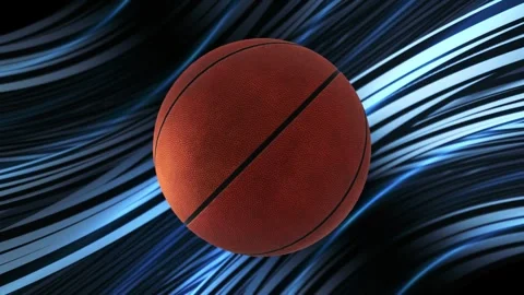3D Basketball Ball Seamless Loop Backgro... | Stock Video | Pond5