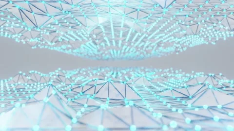 3d bg data flow concept, sci-fi backgrou... | Stock Video | Pond5