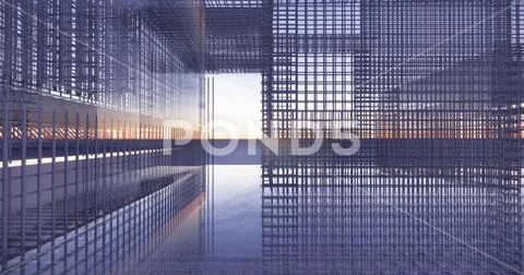 3D BIM model of reinforcement framework of the building: Graphic #141686345