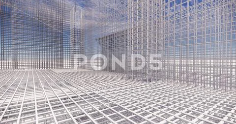 3D BIM model of reinforcement framework of the building ~ Clip Art ...