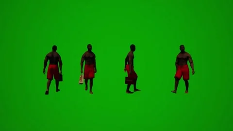 3D black lifeboat on green screen walkin... | Stock Video | Pond5