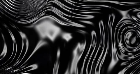 3d black liquid looping texture | Stock Video | Pond5