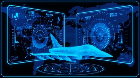 Jet Fighter Hud Stock Footage ~ Royalty Free Stock Videos | Pond5