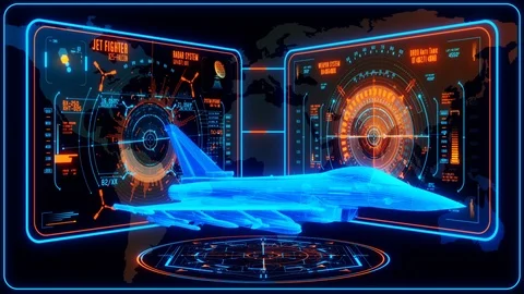 Fighter Jet Hud Stock Footage ~ Royalty Free Stock Videos | Pond5