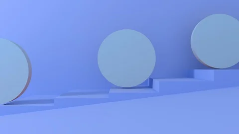 Round In 3D Stock Videos – Royalty-Free HD & 4K Videos