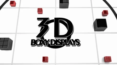 3D Boxy Display ~ After Effects Project #56716517 | Pond5
