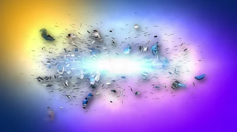 After Effects Template: 3D break LOGO HD #65039929 | Pond5