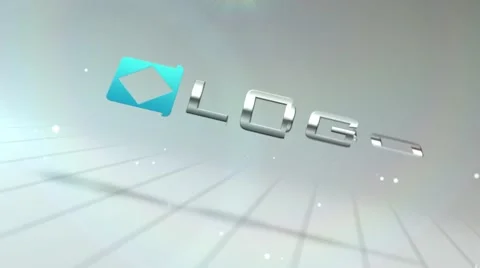 3D Business Logo Pieces Spin Text Reveal Transition - Logo Sting Intro ...